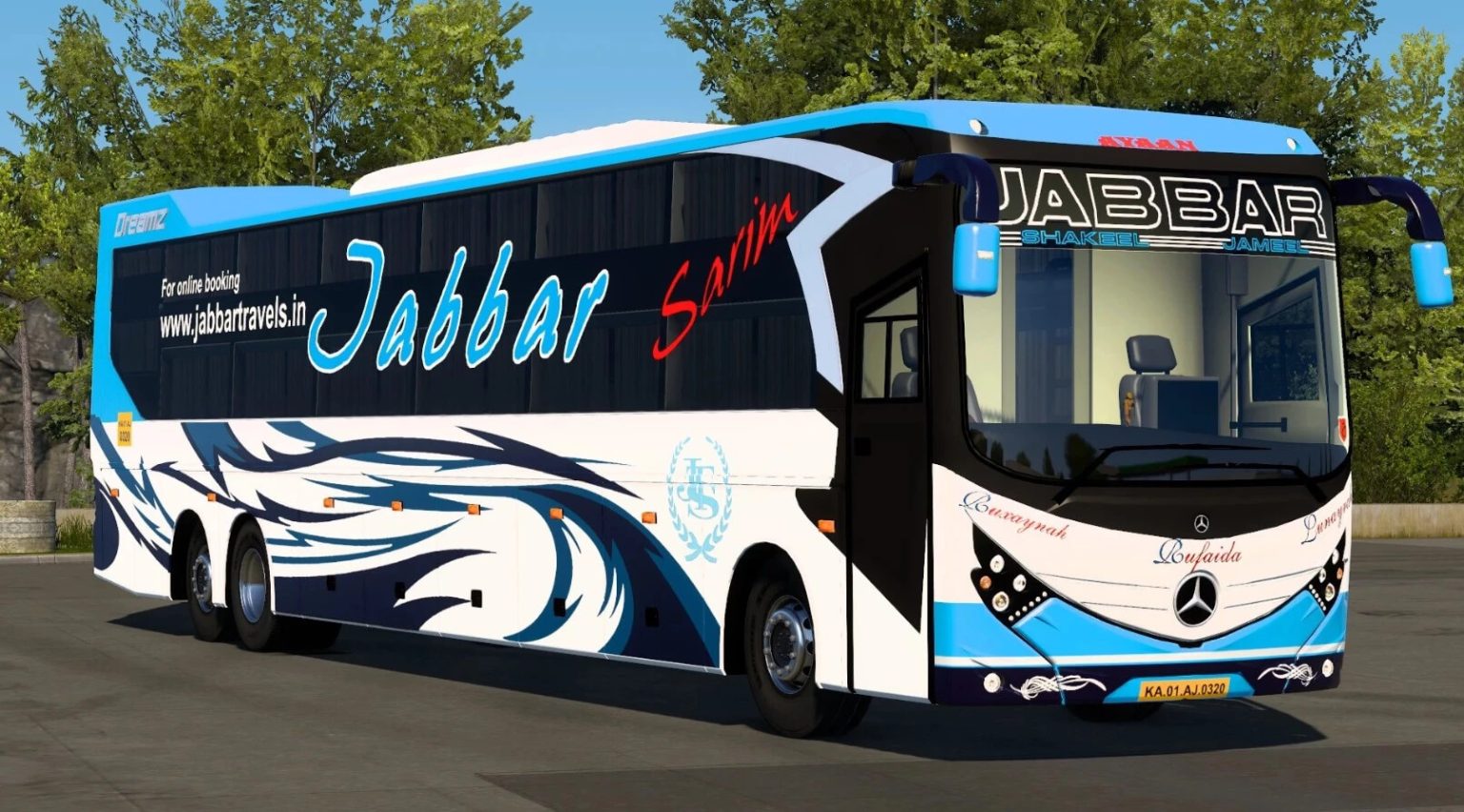 Mercedes Benz DreamZ Sleeper Bus 1.52 ETS2 - ETS2 Mod | ATS Mod