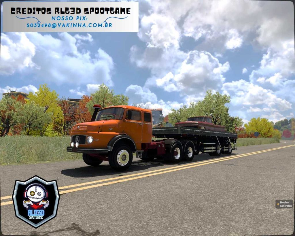 MERCEDES-BENZ L 1924 2628 v1.0 ETS2 - ETS2 Mod | ATS Mod