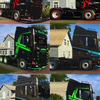 Pack de skins Scania S v1.0 ETS2 - ETS2 Mod | ATS Mod