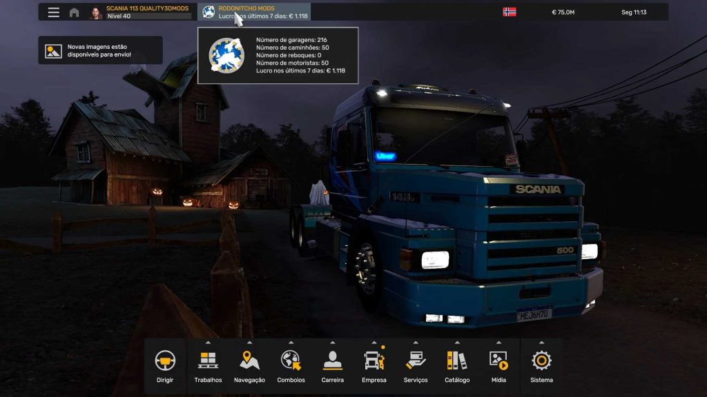 PROFIL SCANIA 113 QUALITY3DMODS 07 11 2024 1.0 1.53 ETS2 - ETS2 Mod ...