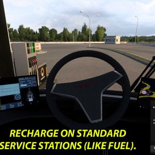 TESLA SEMI TRUCK 2019 DEF AMÉLIORÉ (AUTONOMIE ET RECHARGE) v1.0 ETS2 ...