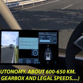 TESLA SEMI TRUCK 2019 DEF AMÉLIORÉ (AUTONOMIE ET RECHARGE) v1.0 ETS2 ...