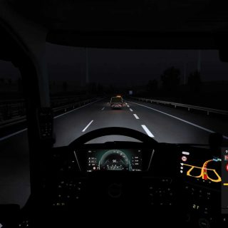 VITESSE 90 KM/H TRANSPORT SPÉCIAL 05 11 2024 1.0 1.53 ETS2 - ETS2 Mod ...