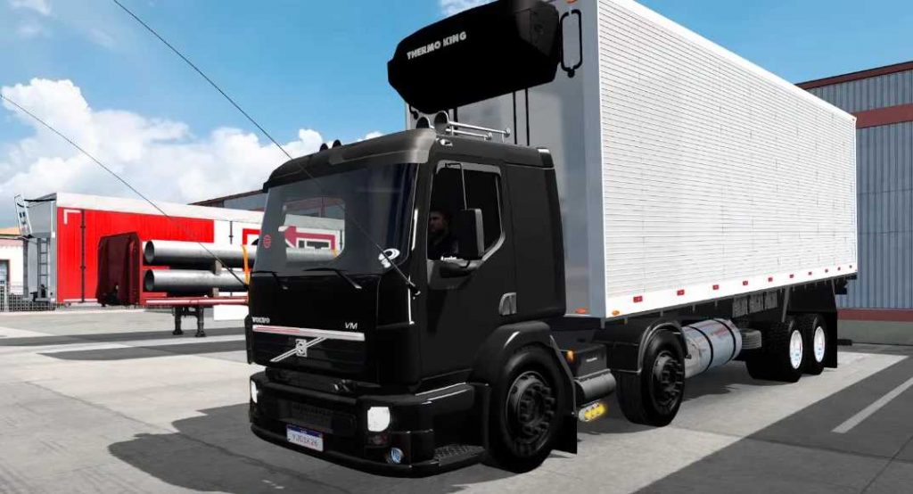 VOLVO COM CARGA ANIMADA LIBERADO 1.51 ETS2 - ETS2 Mod | ATS Mod