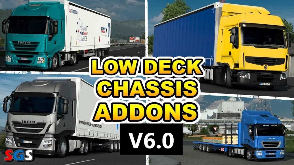Addons de châssis à pont bas pour les camions Schumi par Sogard3 v6.0 ...