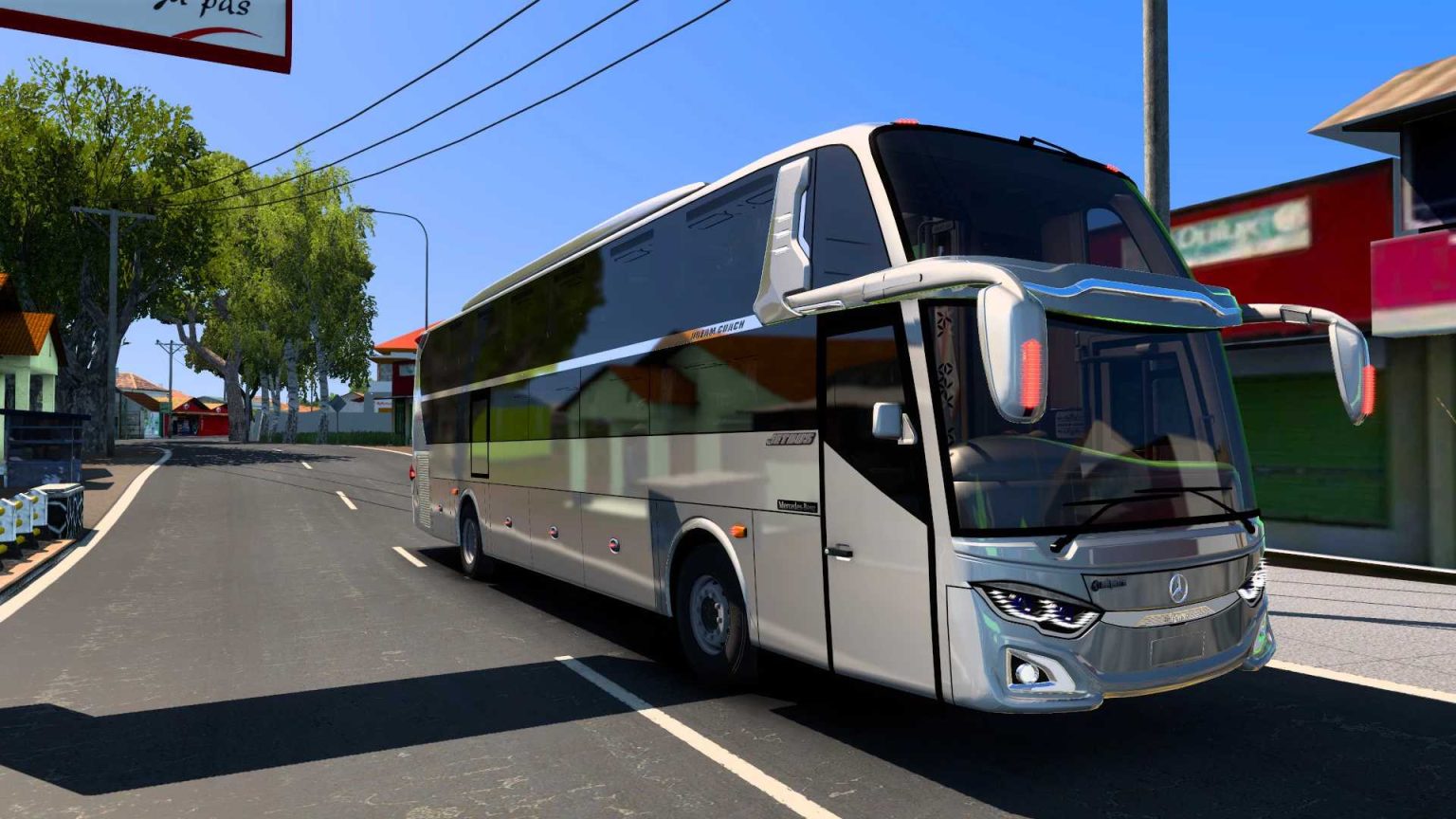 Adiputro Jetbus 3 Dream Coach v1.53 ETS2 - ETS2 Mod | ATS Mod