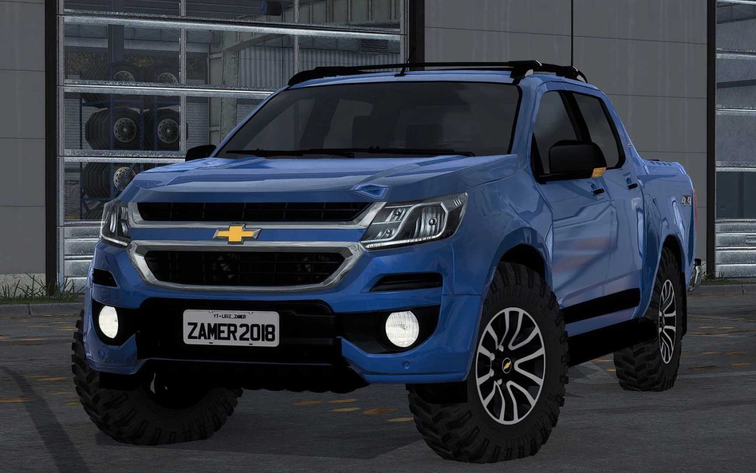 Chevrolet S10 High Country 2017 V6.0 ETS2 - ETS2 Mod | ATS Mod