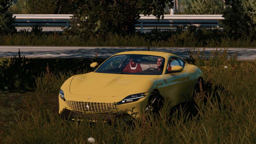 Ferrari Roma Spider 2021 2.5 (1.53x) ETS2 - ETS2 Mod | ATS Mod