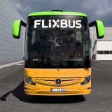 FLIXBUS-Skin pour MB New Tourismo 16 RHD v1.0 (1.53) ETS2 - ETS2 Mod ...
