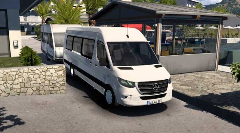 Mercedes Benz Sprinter 2019 1.53 ETS2 - ETS2 Mod | ATS Mod