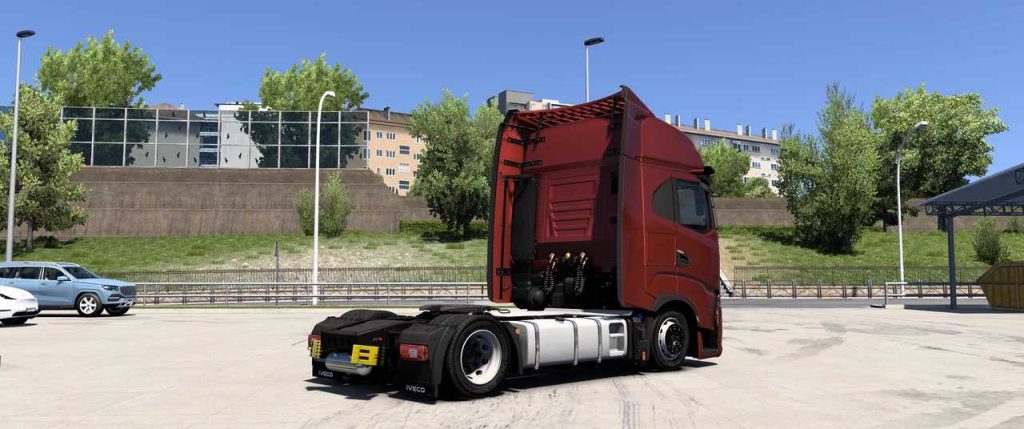 Module complémentaire de châssis surbaissé pour SCS Iveco S-Way par Sogard3 v1.0 ETS2 - ETS2 Mod ...