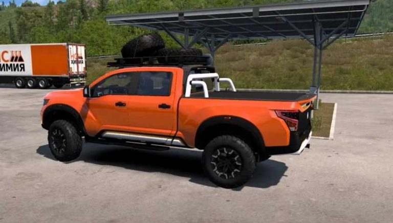 Nissan Titan Warrior 2017 v1.0 ETS2 - ETS2 Mod | ATS Mod