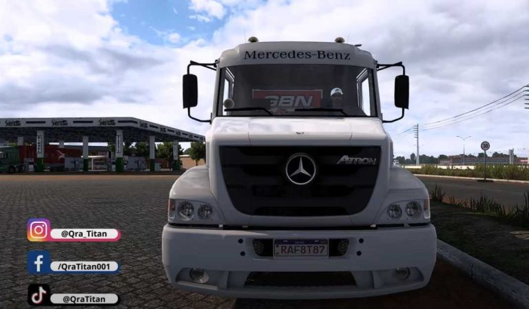 MB1635 Atron 1,53 ETS2 - ETS2 Mod | ATS Mod