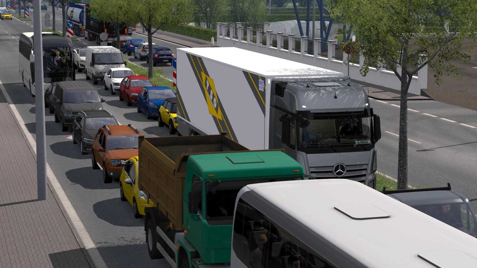 Trafic brutal par Kass v5.0 1.53 ETS2 - ETS2 Mod | ATS Mod