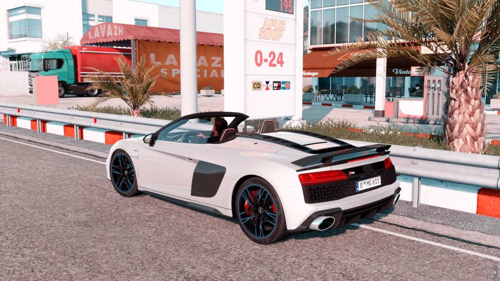 Audi R8 V10 Spyder 2021 v1.2 1.54 ETS2 - ETS2 Mod | ATS Mod