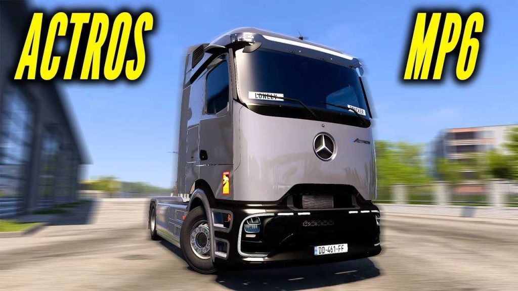 Mercedes Benz Actros mp6 1.53 ETS2 - ETS2 Mod | ATS Mod