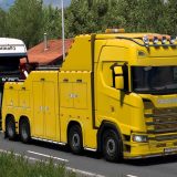 Modules complémentaires pour châssis de dépanneuse Scania NG S + remorque v1.0 1.53 ETS2 - ETS2 ...