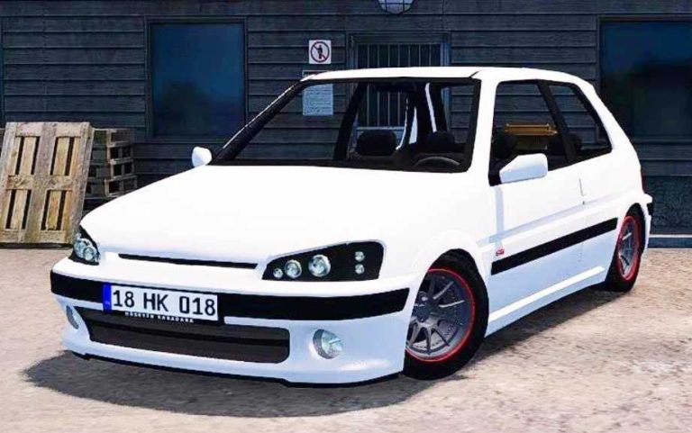 Peugeot 106 GT 1.53 ETS2 - ETS2 Mod | ATS Mod