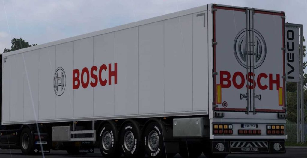 Remorque Bosch mod ETS2 (remorque fourgon SCS) v1.0 ETS2 - ETS2 Mod ...