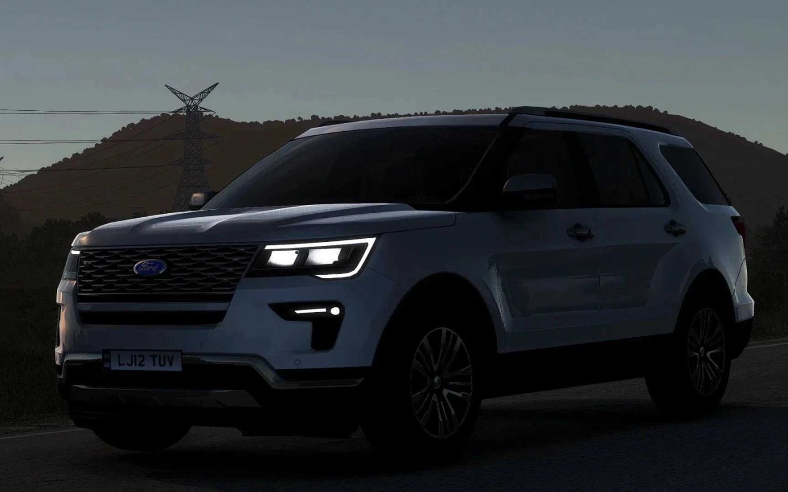 Ford Explorer Platinum 2019 v1.7 ETS2 - ETS2 Mod | ATS Mod