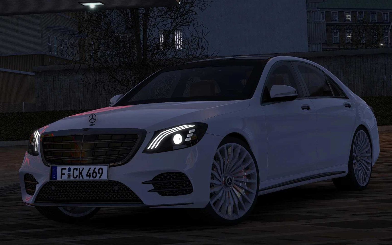 Mercedes-Benz W222 Classe S S-400d V5.0 1.54 ETS2 - ETS2 Mod | ATS Mod