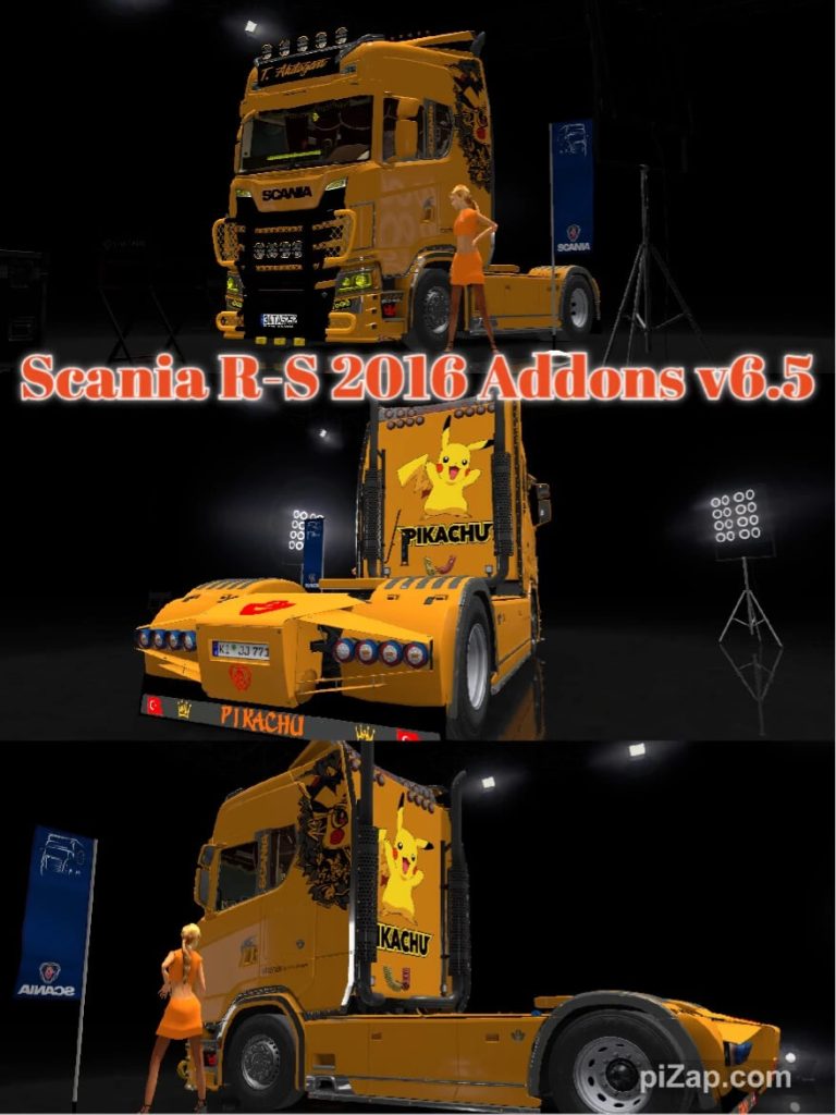 Modules complémentaires Scania RS 2016 v6.5 1.54 ETS2 - ETS2 Mod | ATS Mod