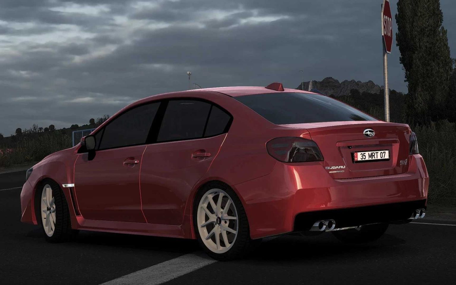 Subaru Impreza WRX STI 2017 V3.7 1.54 ETS2 - ETS2 Mod | ATS Mod