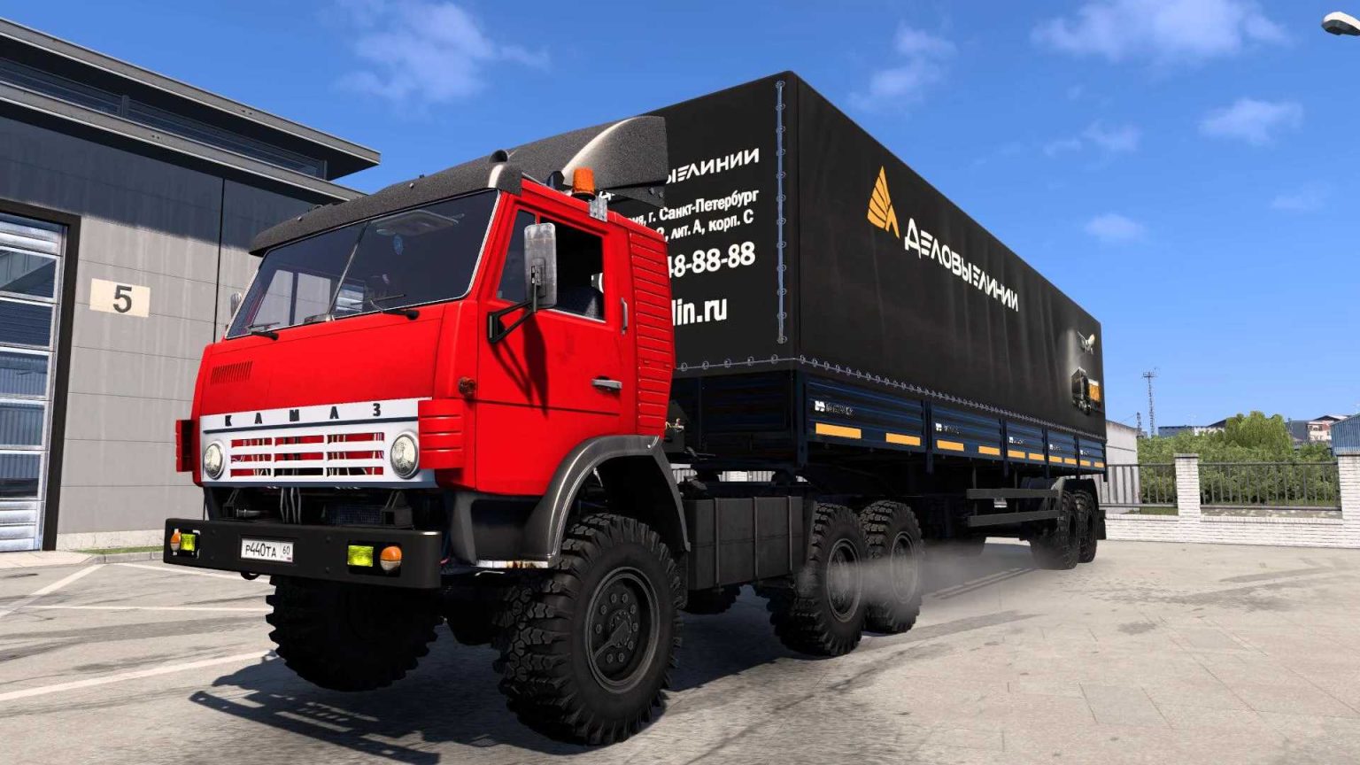 KamAZ 4410 OffRoad v2.1 ETS2 v1.54.x+ ETS2 - ETS2 Mod | ATS Mod