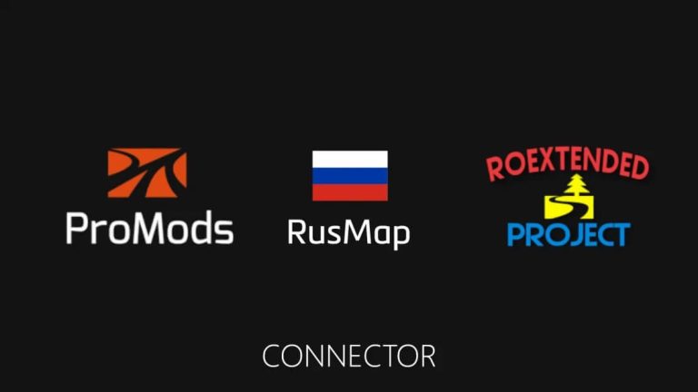 Connecteur ProMods RusMap Roextended (version prioritaire ProMods) v2.0 1.54 ETS2 - ETS2 Mod ...
