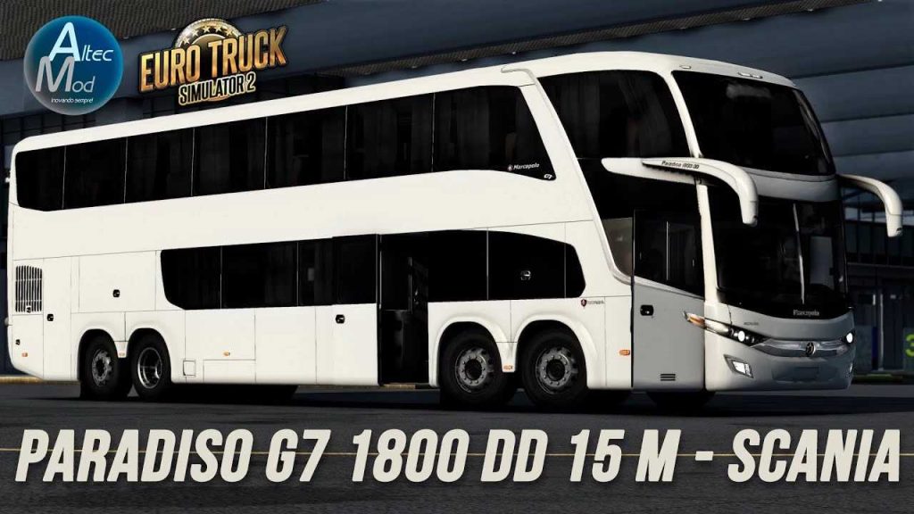 G7 1800 DD - SCANIA - 15 METROS Altec v1.0 ETS2 - ETS2 Mod | ATS Mod