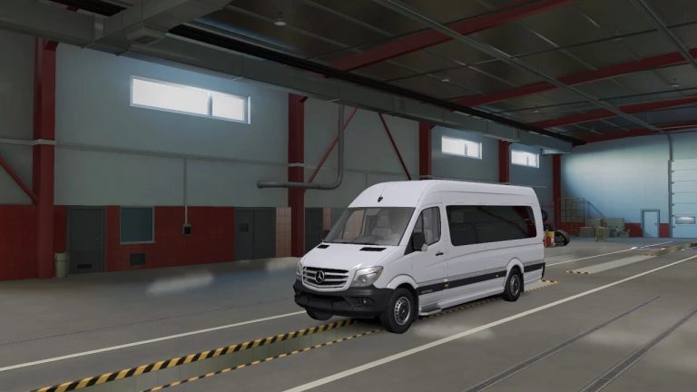 MERCEDES-BENZ SPRINTER AIRSTREAM v1.0 ETS2 - ETS2 Mod | ATS Mod
