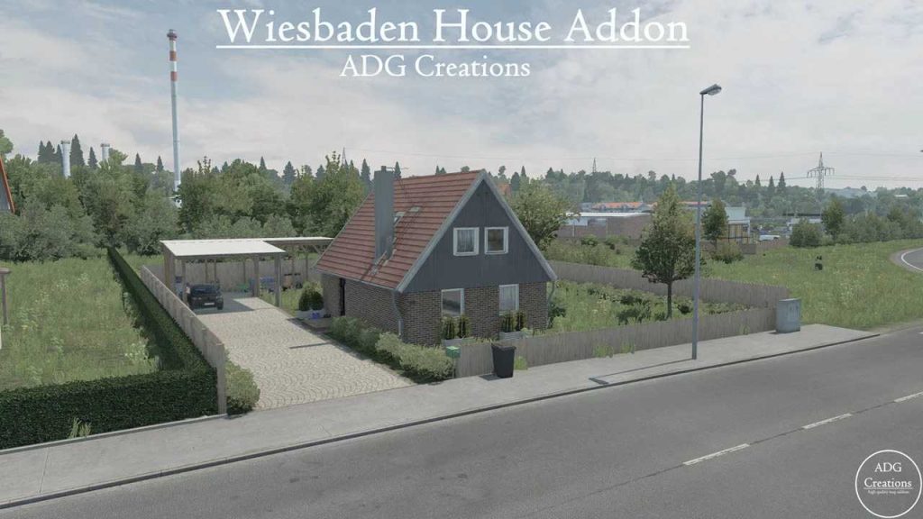 Module complémentaire Wiesbaden House pour Promods v1.3 1.54 ETS2 ...