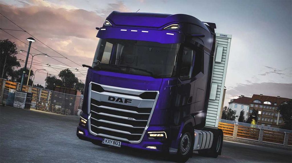 Pack d'éclairage pour Daf 2021 (XD, XF, XG, XG+) v1.1 ETS2 - ETS2 Mod ...