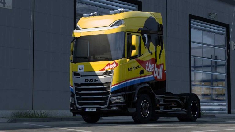 DAF XG+ Le skin Bull v1.0 ETS2 - ETS2 Mod | ATS Mod