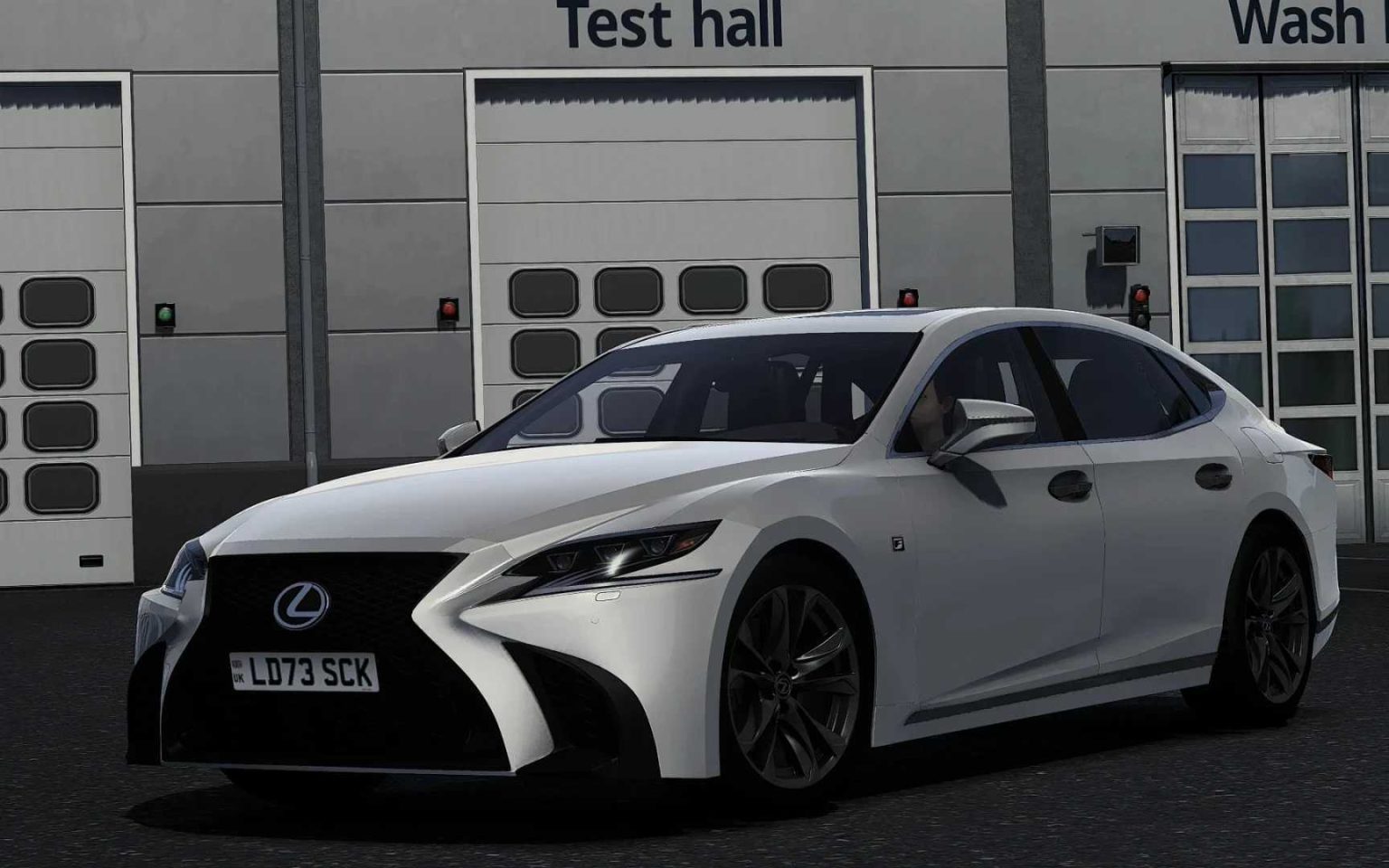 Lexus LS 500 F-Sport 2018 V1.8 1.55 ETS2 - ETS2 Mod | ATS Mod