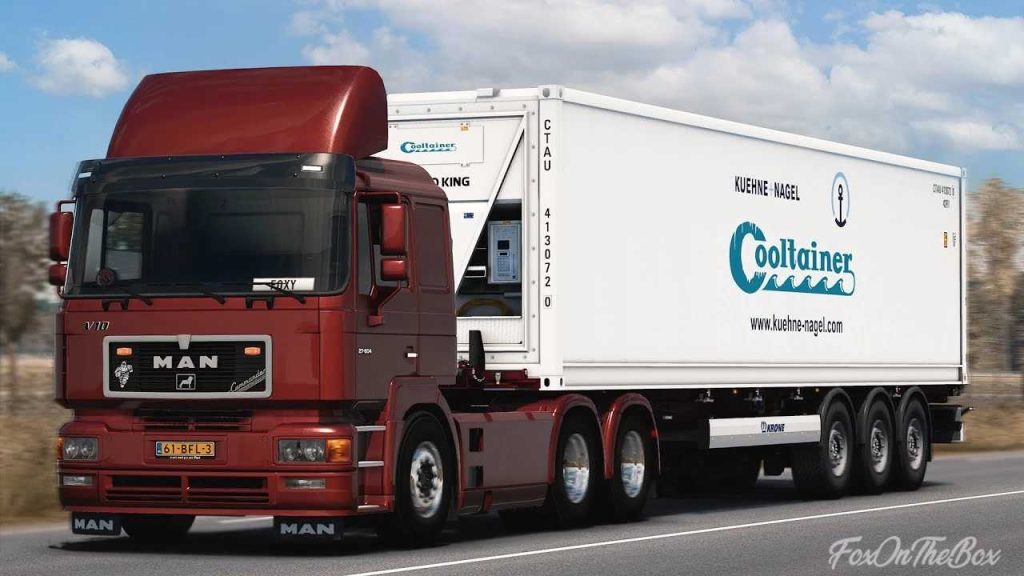 MAN F2000 EVO par XBS v1.55 ETS2 - ETS2 Mod | ATS Mod