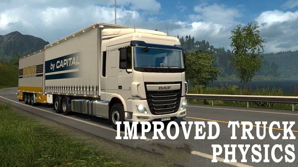 Physique des camions améliorée v1.4 ETS2 - ETS2 Mod | ATS Mod