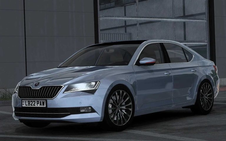 Skoda Superb B8 2017 V5.0 1.55 ETS2 - ETS2 Mod | ATS Mod