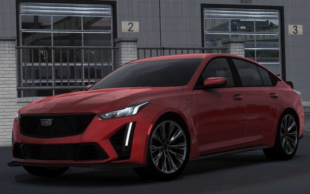 Cadillac CT5-V Black Wing 2022 v1.9 1.55 ETS2 - ETS2 Mod | ATS Mod