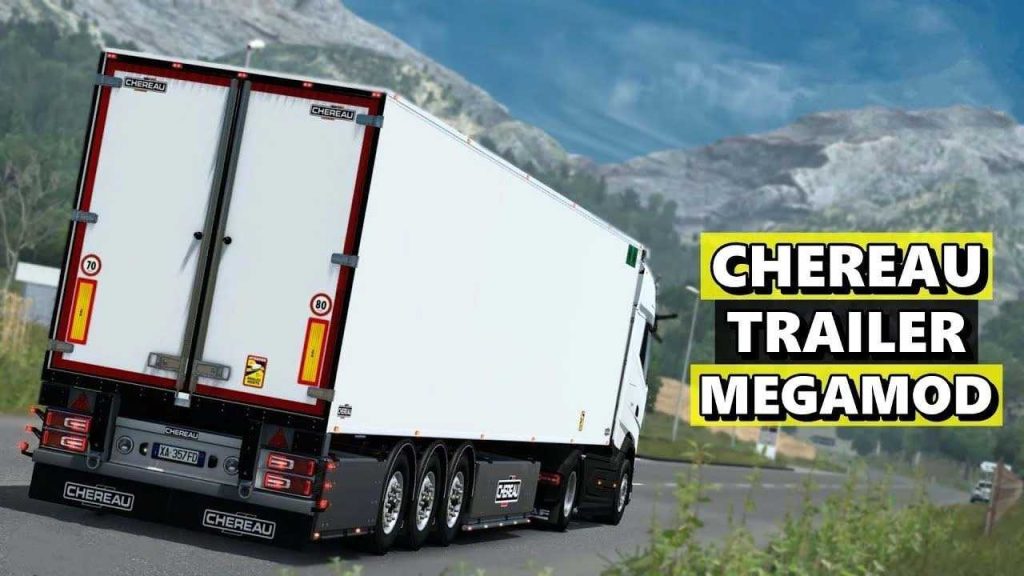 Chereau Trailer Megamod v6.3 1.55 ETS2 - ETS2 Mod | ATS Mod