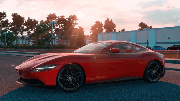 Ferrari Rome 2021 v2.7 1.55x ETS2 - ETS2 Mod | ATS Mod