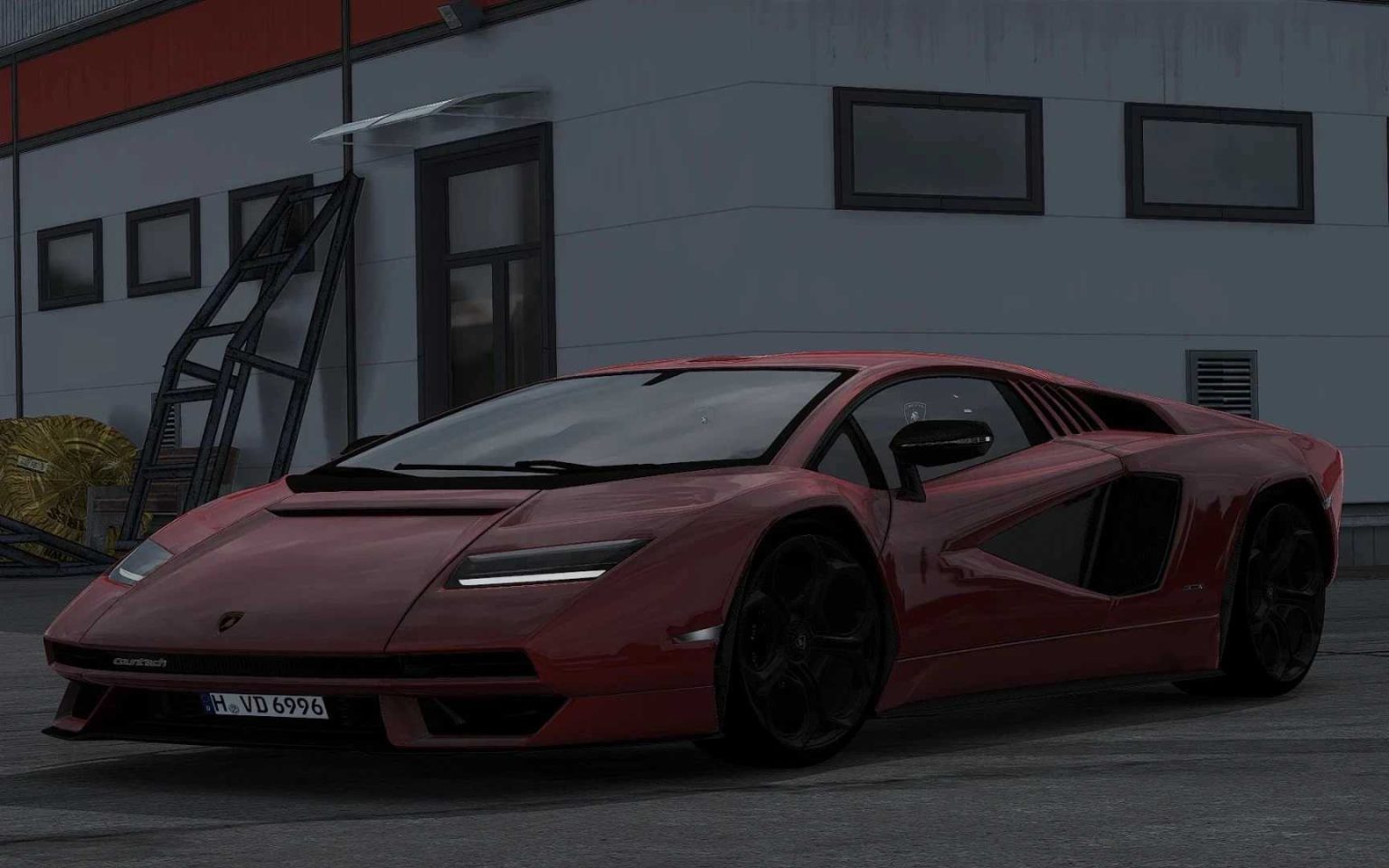 Lamborghini Countach LPI 800-4 2022 V1.8 1.55 ETS2 - ETS2 Mod | ATS Mod