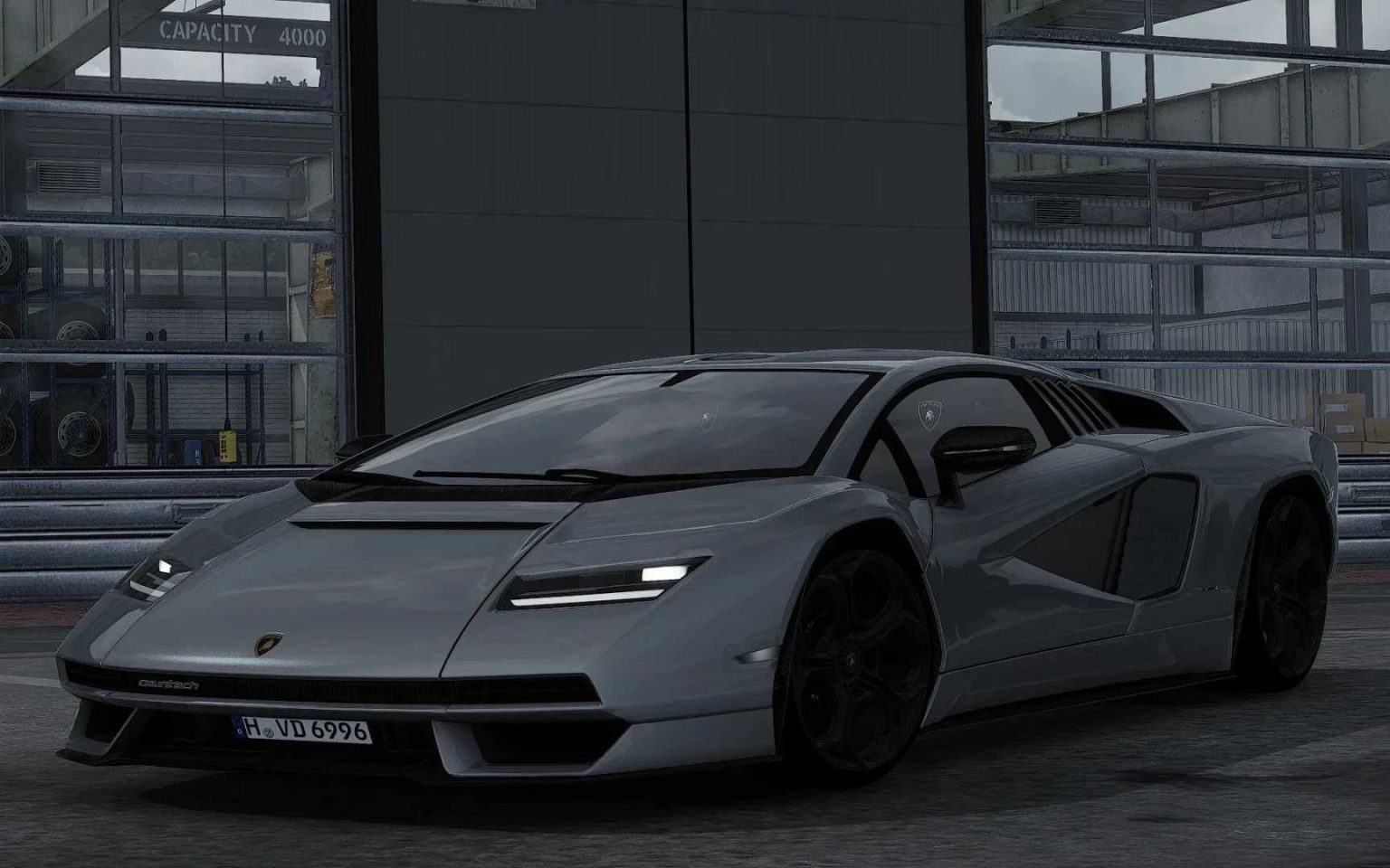 Lamborghini Countach LPI 800-4 2022 v1.8 ETS2 - ETS2 Mod | ATS Mod