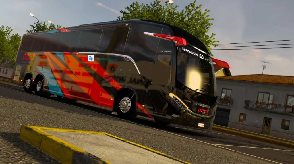 Marcopolo G8 V3 1350 6X2 1.55ATS - ETS2 Mod | ATS Mod