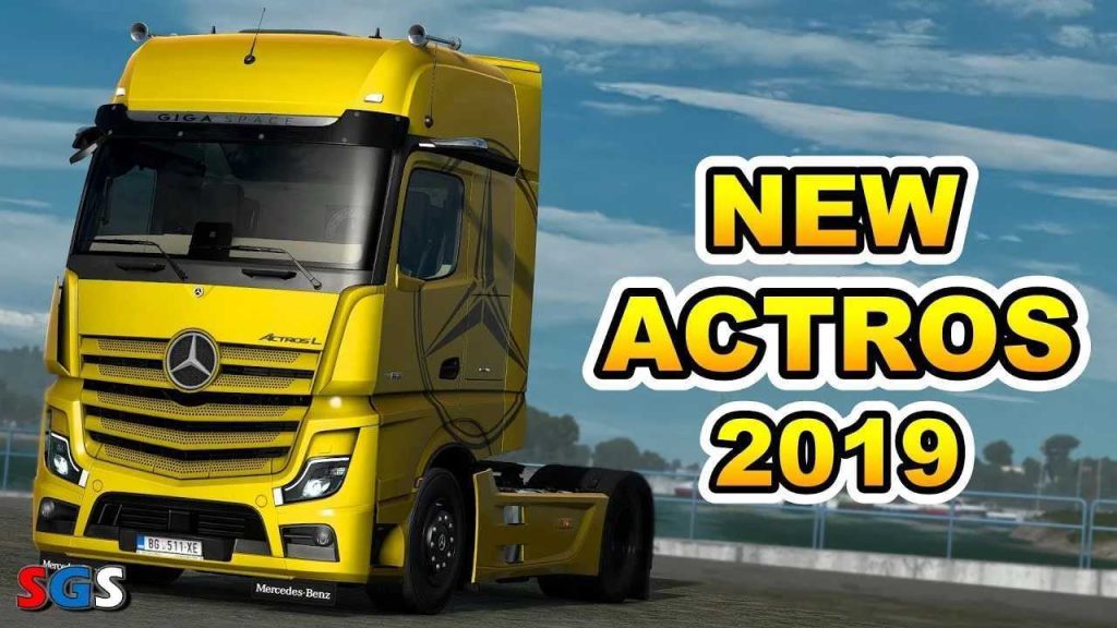 Mercedes Benz Nouvel Actros 2019 v2.0 ETS2 - ETS2 Mod | ATS Mod