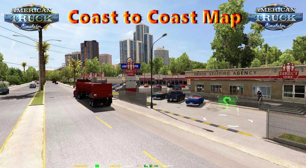 Carte d'un océan à l'autre v2.21.56.0 1.56 ATS - ETS2 Mod | ATS Mod