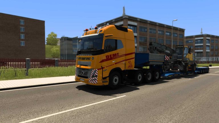 DEME Macarale Skin 1,55 ETS2 - ETS2 Mod | ATS Mod