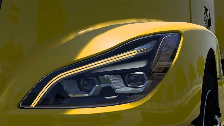 Kenworth T680 NG Orange DRL v1.0 ATS de SCS - ETS2 Mod | ATS Mod