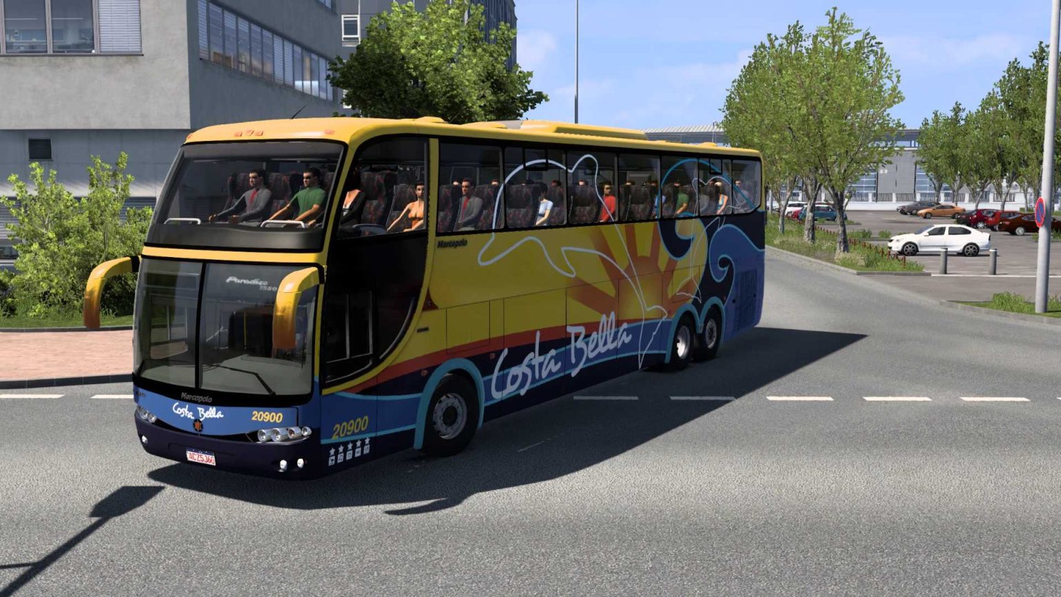 Marcopolo Pardiso G6 1550 LD v2.0 1.55 ETS2 - ETS2 Mod | ATS Mod