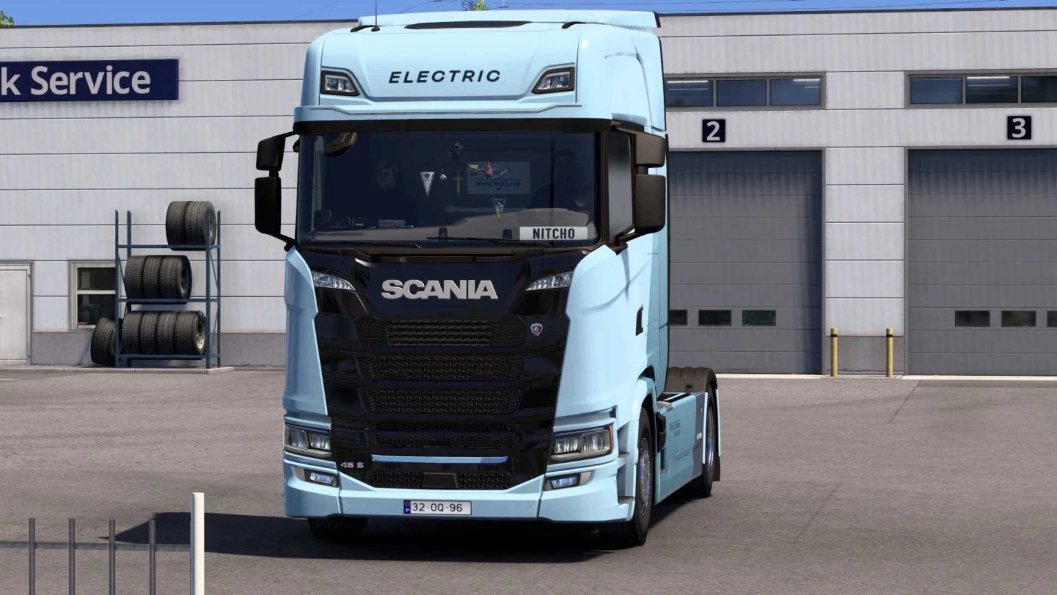 SCANIA S BEV 02 09 2025 v1.0 1.55 1.56 ETS2 - ETS2 Mod | ATS Mod